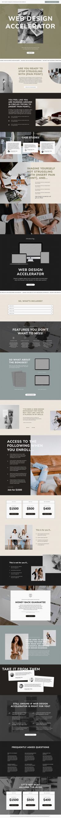 Add-Ons - Showit Design Market